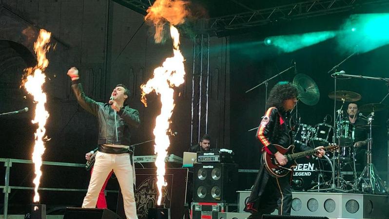 Queen, a San Zeno omaggio da brividi | L'Arena Queen, a San Zeno omaggio da brividi | L'Arena